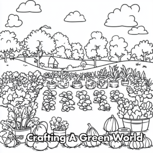 Garden Coloring Pages - Free & Printable!