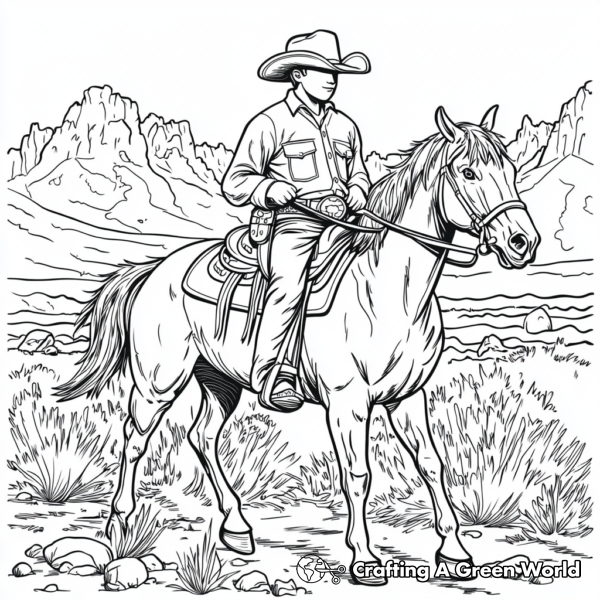 Horse Coloring Pages - Free & Printable!