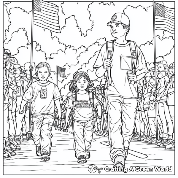 Memorial Day Coloring Pages - Free & Printable!
