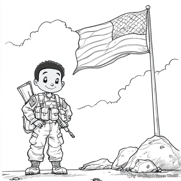 Memorial Day Coloring Pages - Free & Printable!