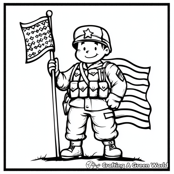 Memorial Day Coloring Pages - Free & Printable!