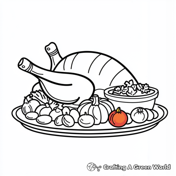 Thanksgiving Coloring Pages - Free & Printable!