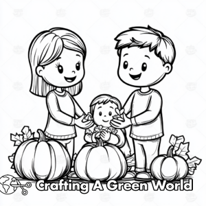 Thanksgiving Coloring Pages - Free & Printable!