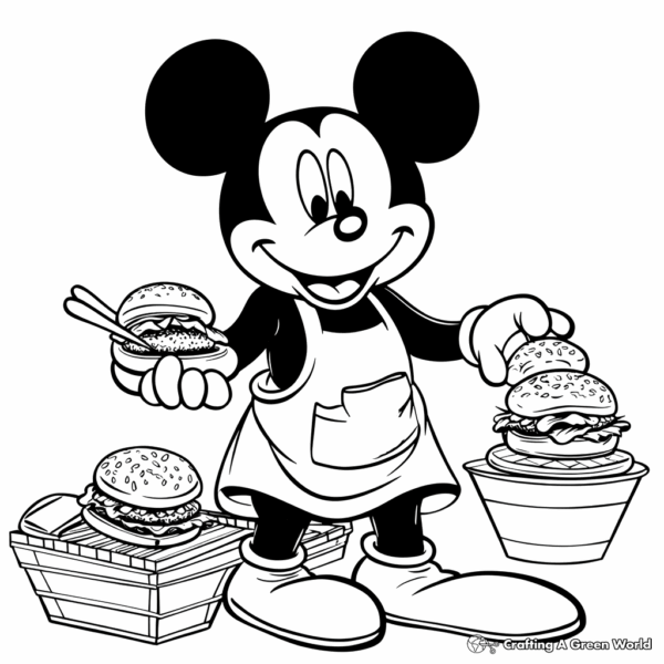 Mickey Mouse Coloring Pages - Free & Printable!