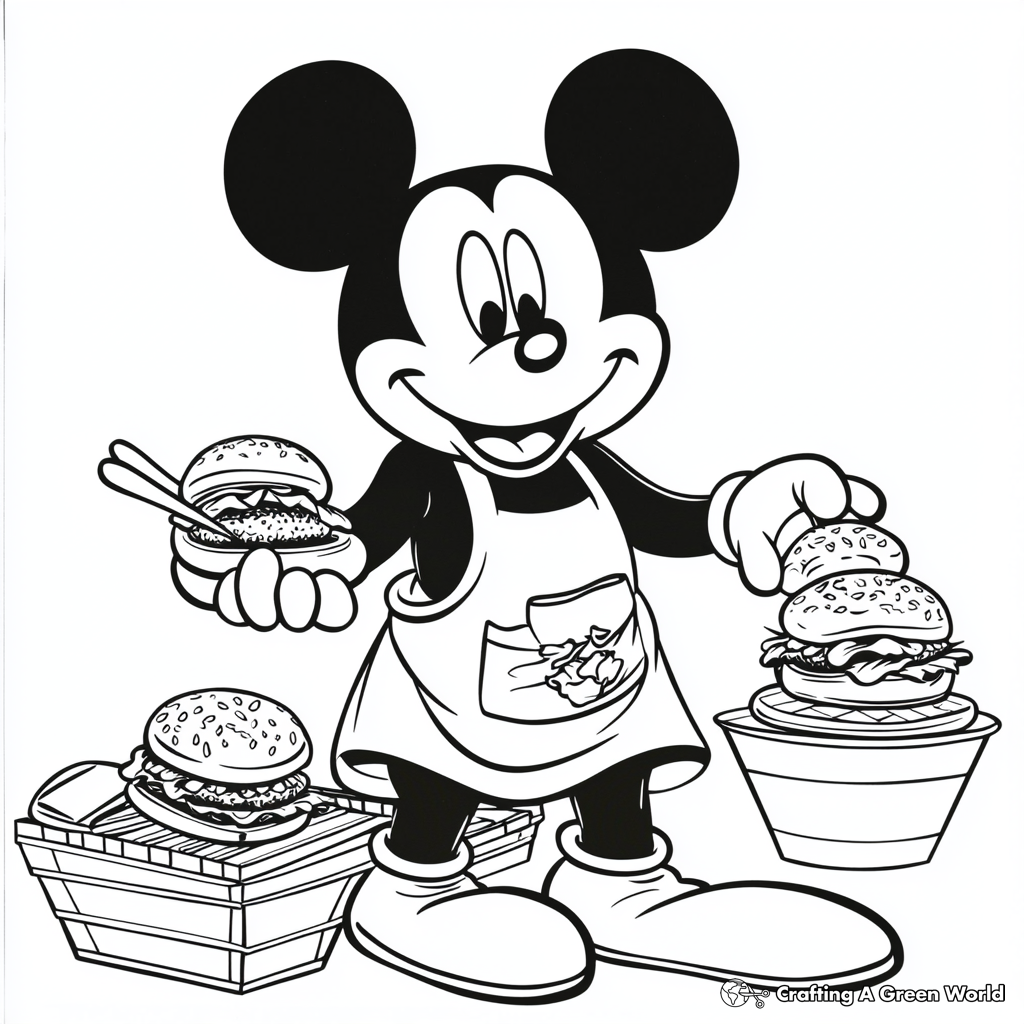 Mickey Mouse Coloring Pages - Free & Printable!