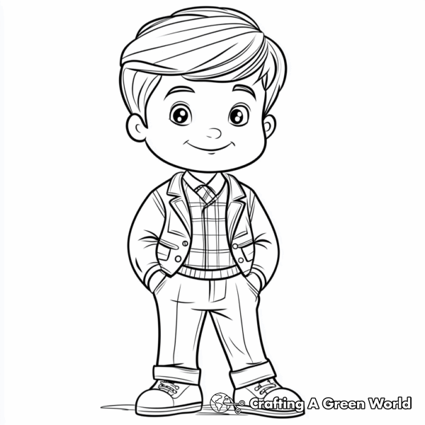 Preppy Coloring Pages - Free & Printable!