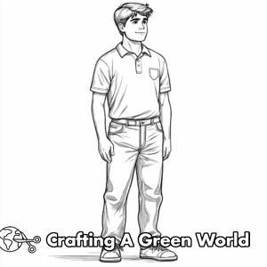 Preppy Coloring Pages - Free & Printable!