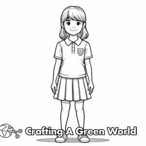 Preppy Coloring Pages - Free & Printable!