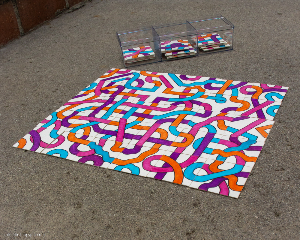 DIY Path Tile Game • Crafting a Green World
