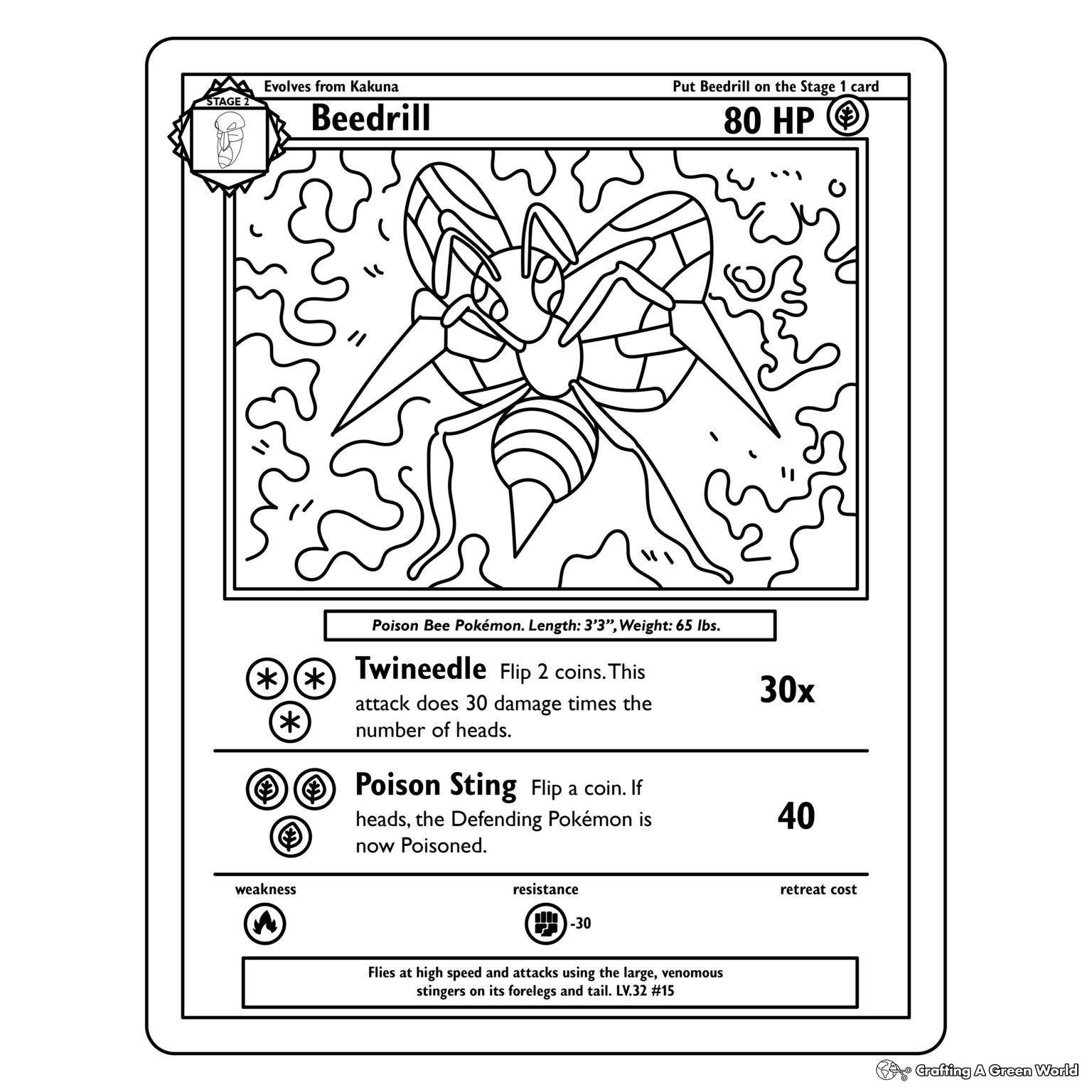 Pokemon Cards Coloring Pages - Free & Printable!