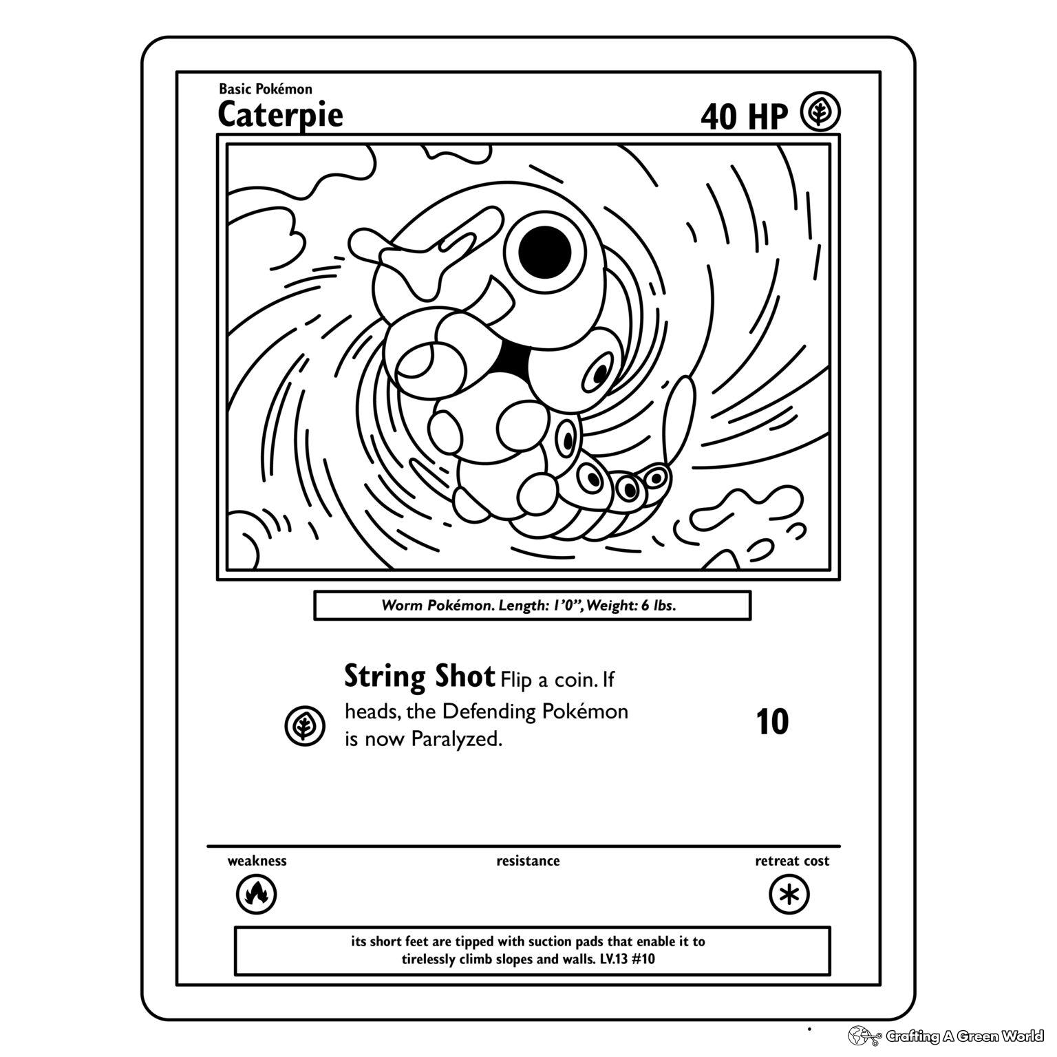 Pokemon Cards Coloring Pages - Free & Printable!