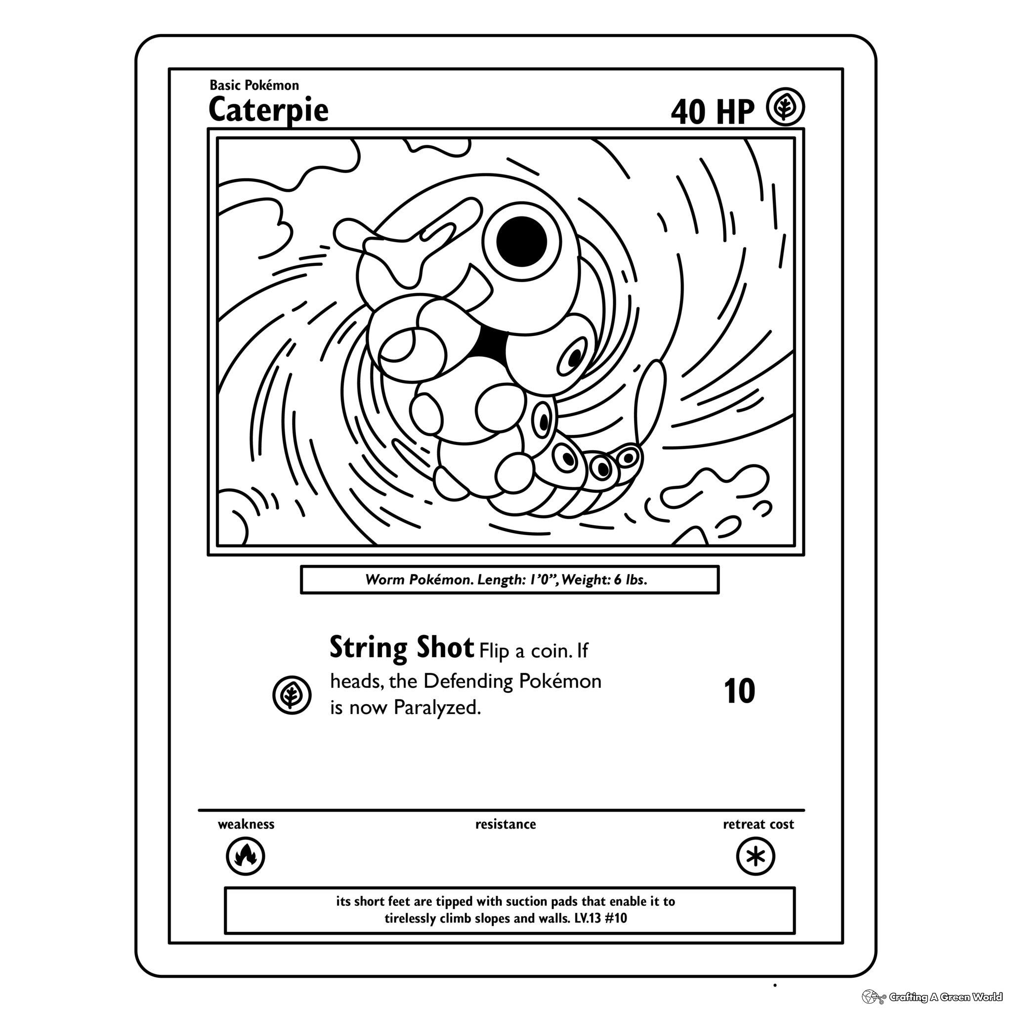 Pokemon Cards Coloring Pages - Free & Printable!