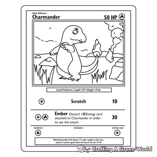 Pokemon Cards Coloring Pages - Free & Printable!