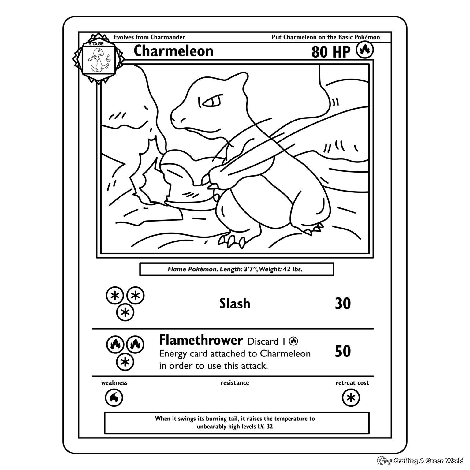 Pokemon Cards Coloring Pages - Free & Printable!