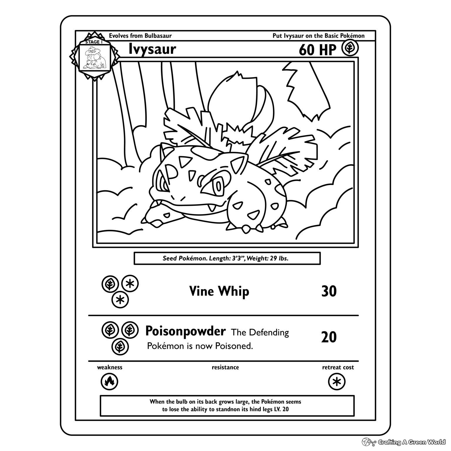 Pokemon Cards Coloring Pages - Free & Printable!