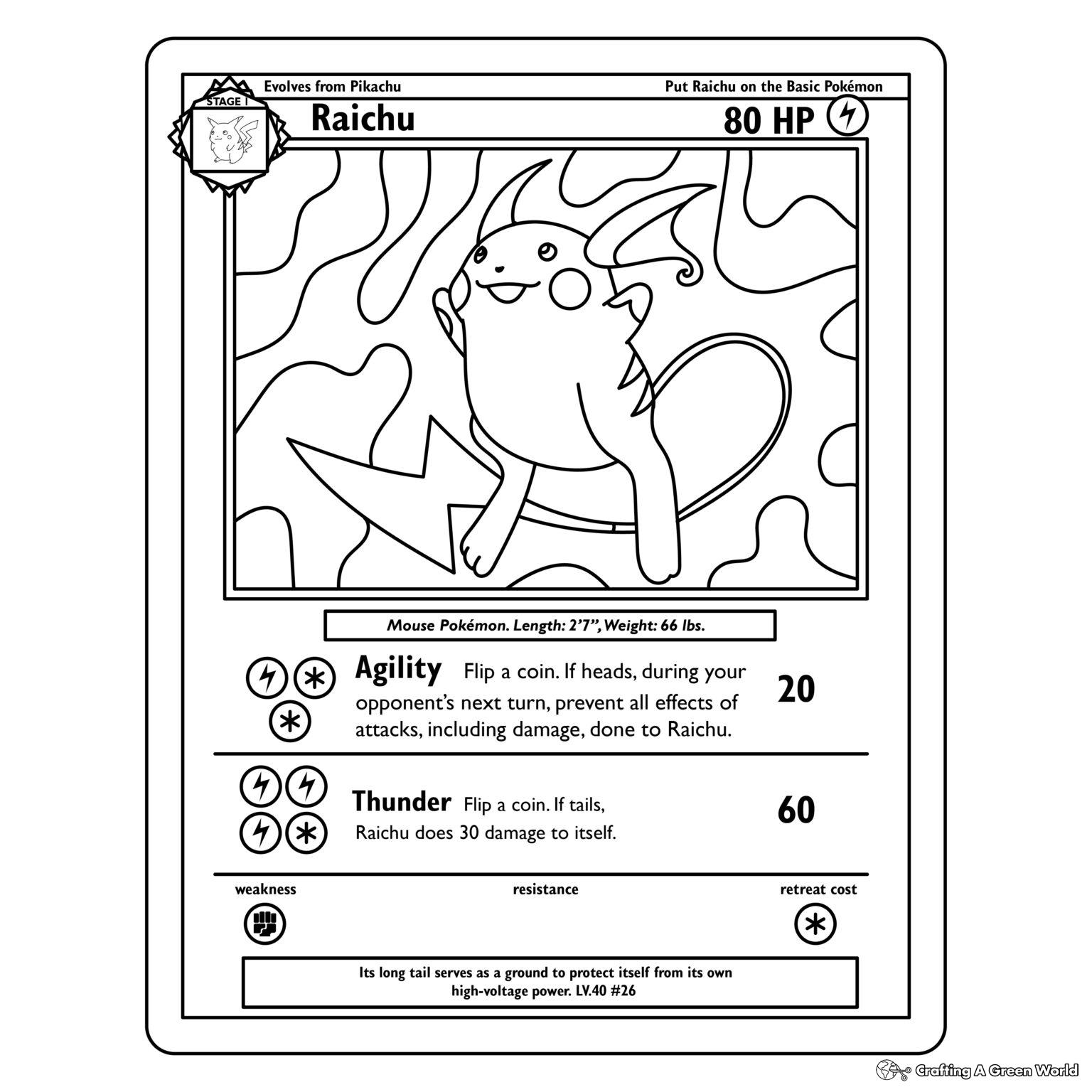 Pokemon Cards Coloring Pages - Free & Printable!