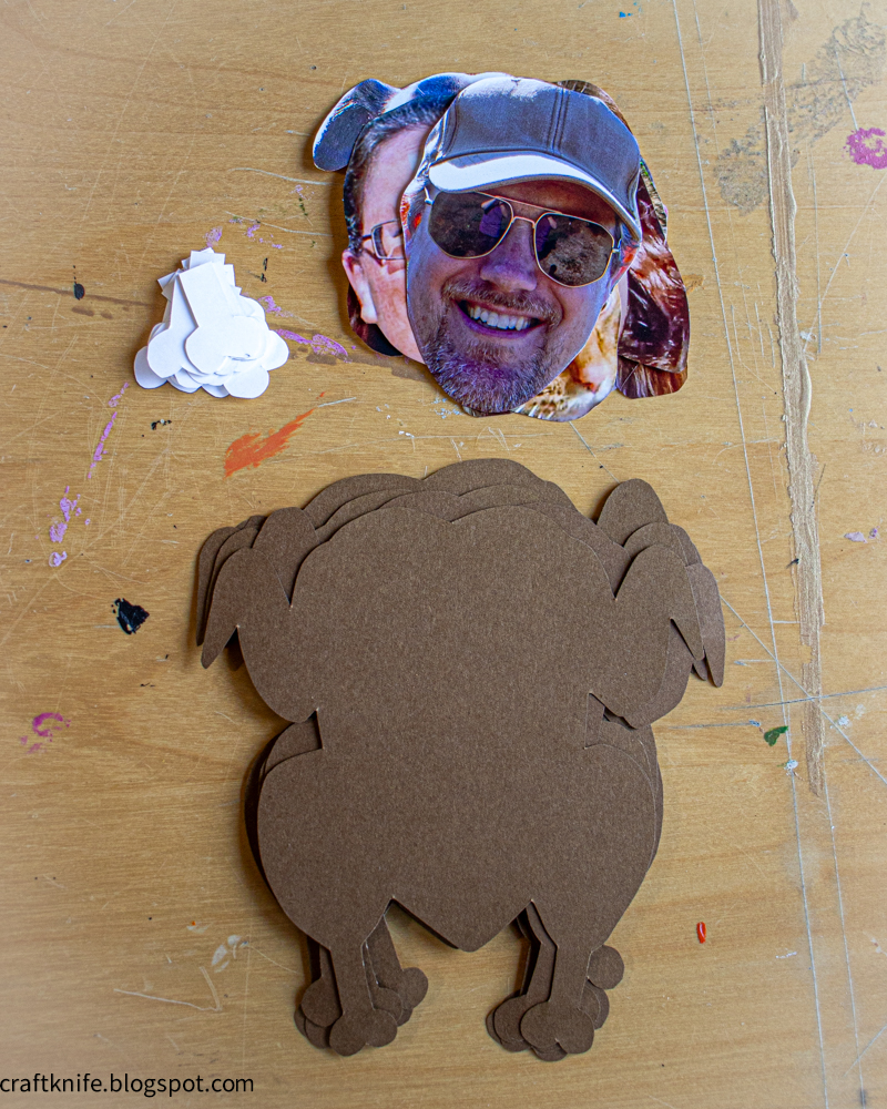 How to Make a Thanksgiving Turkey Photo Garland • Crafting a Green World