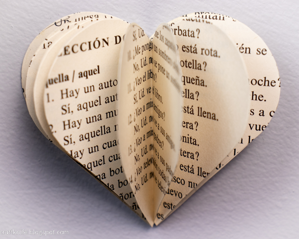 How to Make 3D Paper Hearts for Valentine's Day